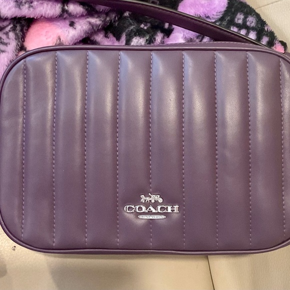 Coach | Bags | Coach Puffy Quilted Jes Crossbody With Dustbag Amethyst ...